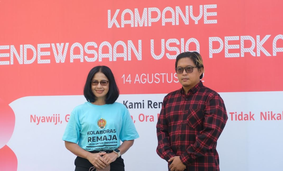 Pendewasaan Usia Perkawinan, Dr. R. Stevanus :"Salah satu usaha ...