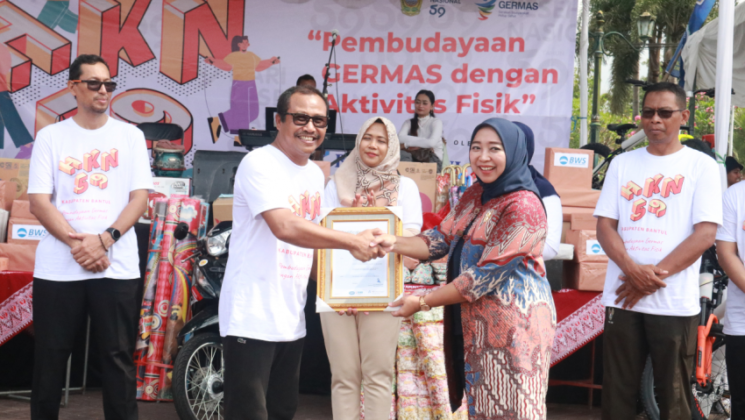 Rangkaian Acara Meriah dengan Tema 'Pembudayaan GERMAS dengan Aktivitas ...